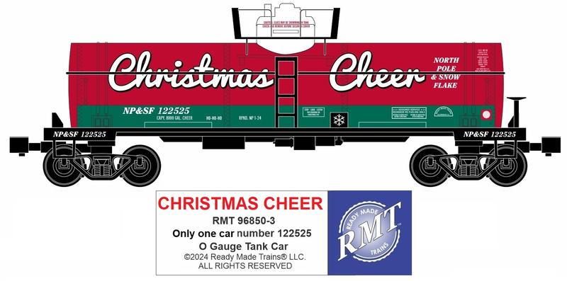 RMT-96850-3 Christmas Cheer Tank Car